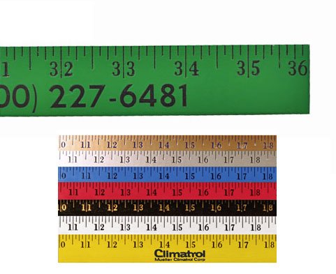 Enamel Finish Yardsticks